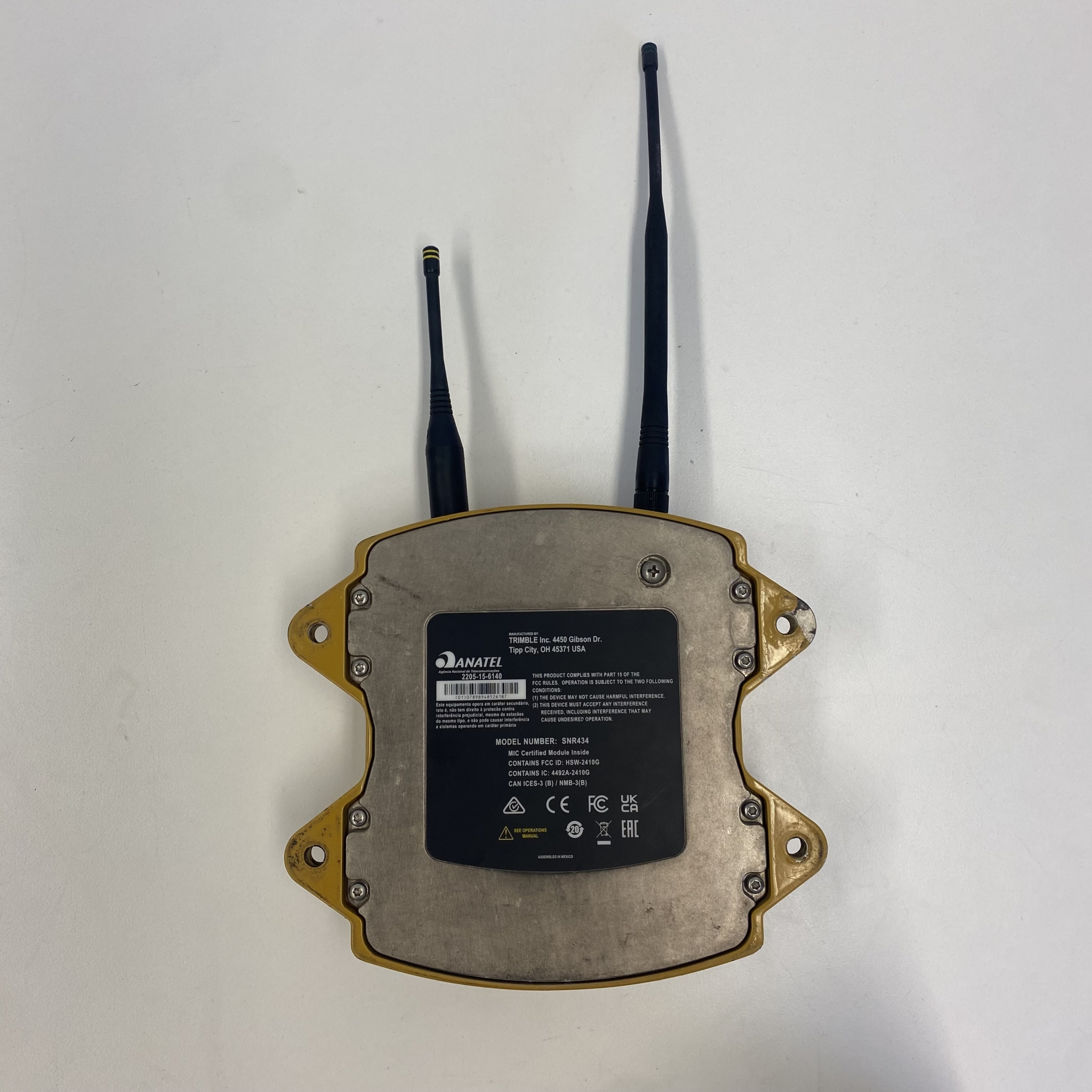 SNR434 Machine Radio - Dual Band | Trimble Exchange Used Equipment ...